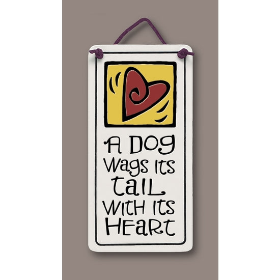 Spooner Creek Mini Charmer, "A dog wags its tail with its heart ...